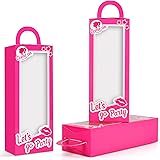 Amazon.com: 12 Packs Pink Girls Party Favor Boxes, Pink Doll Gift Boxes ...