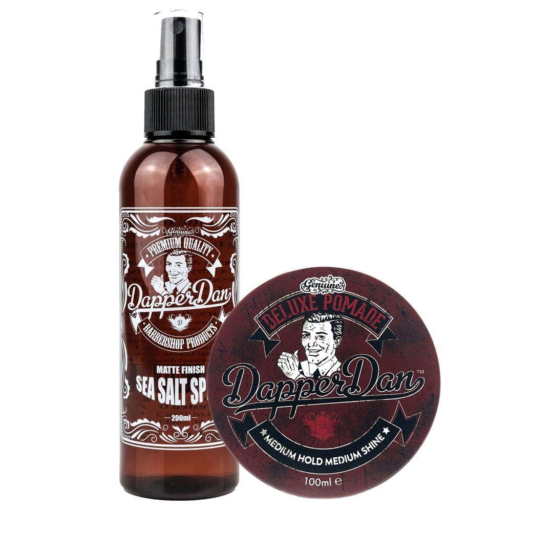 Amazon.com: Dapper Dan Hair Styling Duo Pack containing Deluxe Pomade ...