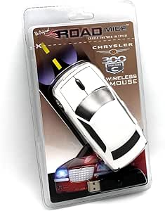 Amazon.com: Road Mice Wireless 300 C Series Car Mouse (White) : Electronics
