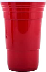Amazon.com | Red Cup Living 32 oz Cup, Reusable Red Party Cups | Extra ...
