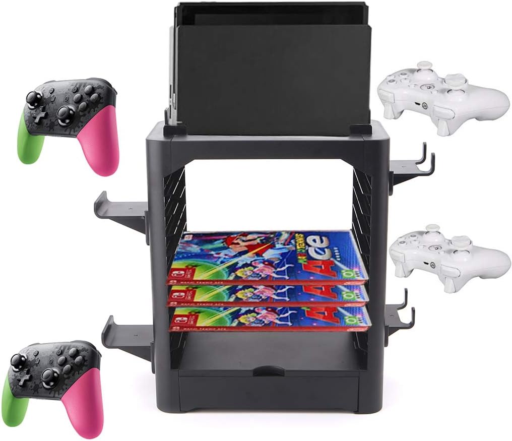 Aawsome Support de rangement pour console de rangement Nintendo Switch ...