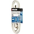 Woods 27603W 15-Foot Cube Extension Cord with Power Tap, White - Amazon.com