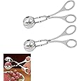 Amazon.com: 2 Pack Stainless Steel Meat Baller Ball Maker Meatball ...