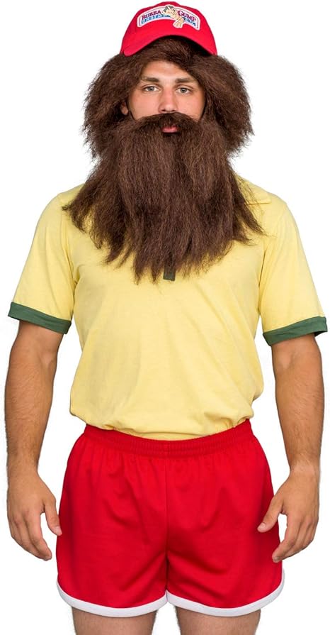 Forrest Gump Adult Halloween Complete Costume Set: Amazon.co.uk: Clothing