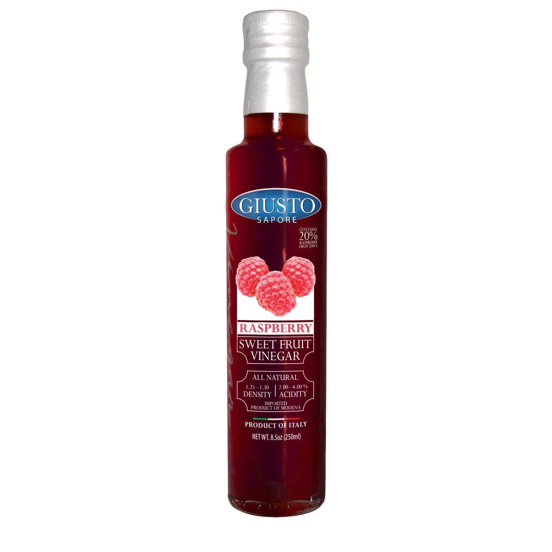 Amazon.com : Giusto Sapore Strawberry Sweet Fruit Italian Vinegar 8.5oz ...
