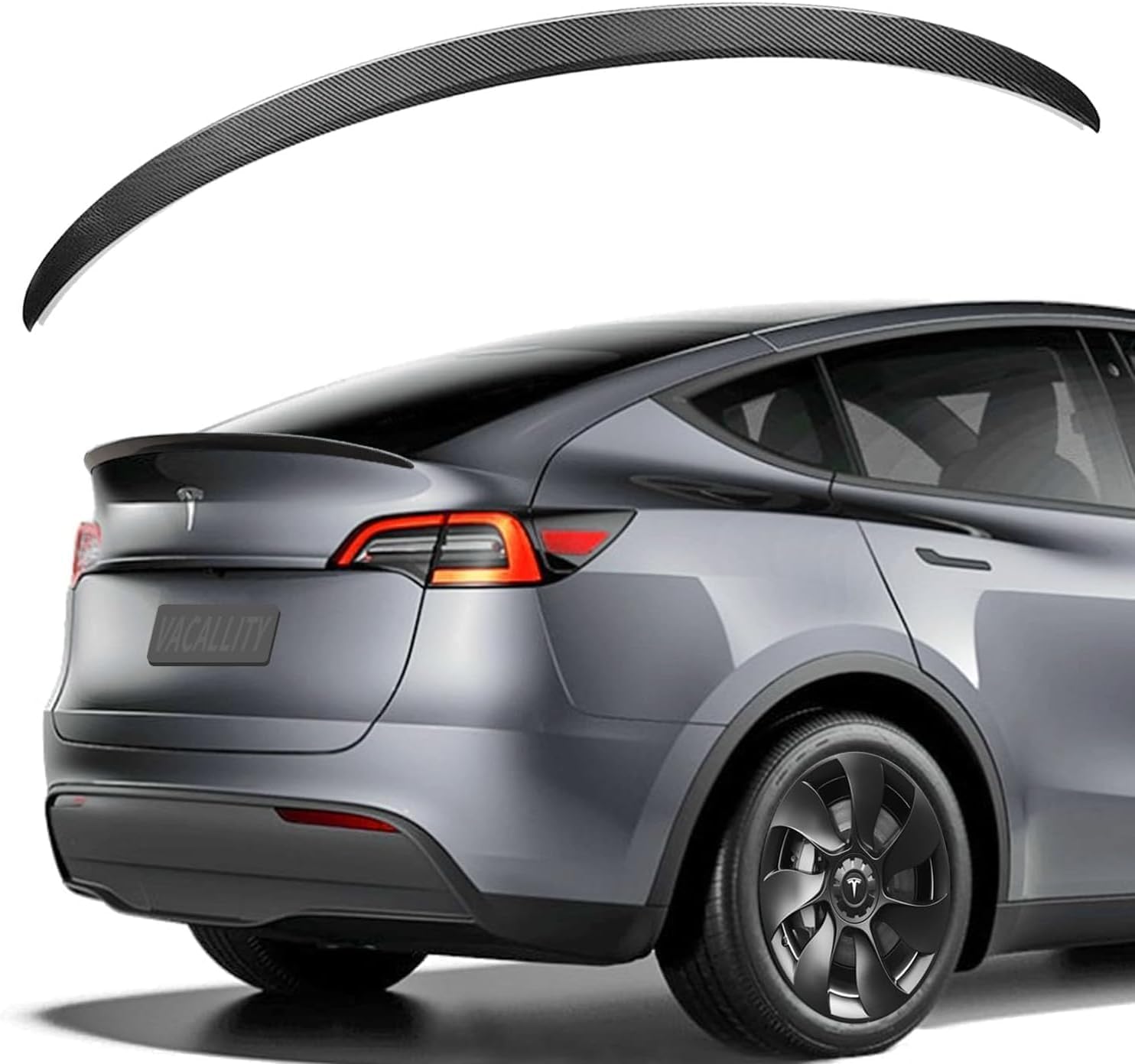 Mua Tesla Model Y Spoiler, Carbon Fiber Patterned Rear Trunk Spoiler ...
