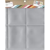 Amazon.com: Simple Stories Snatp! Insta Pocket Pages for 6 by 8-Inch ...
