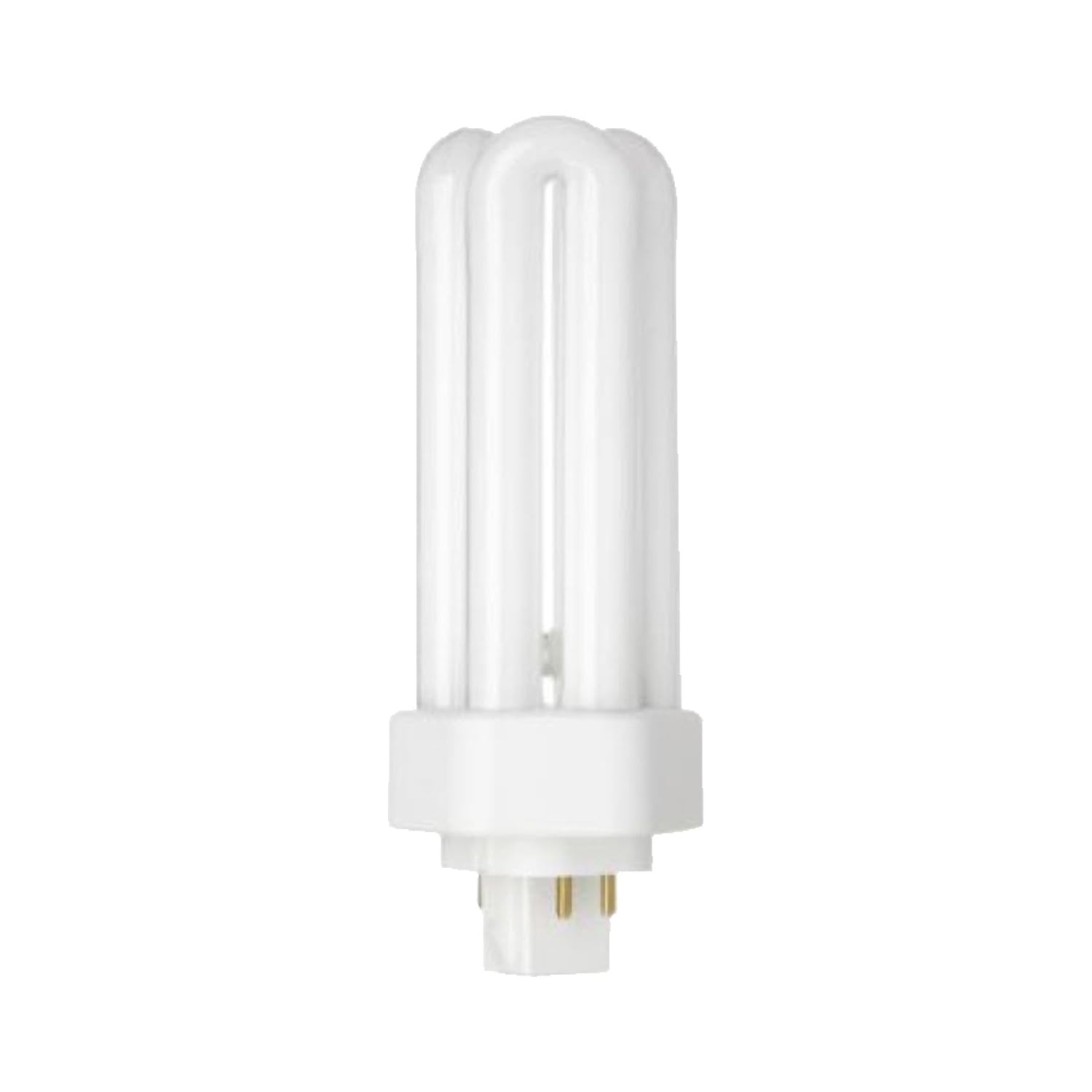 GE Low Energy Lighting 4 Pin Triple Tube CFL 26w GX24Q-3 Extra Warm ...