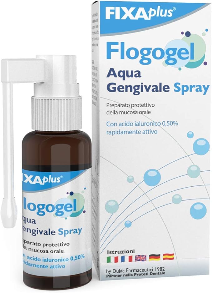 Dulàc - Flogogel - Acqua Gengivale Spray - Preparato Protettivo della ...