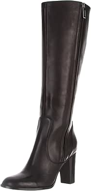Amazon.com | Calvin Klein Women's Hannabelle Calf Boot | Knee-High