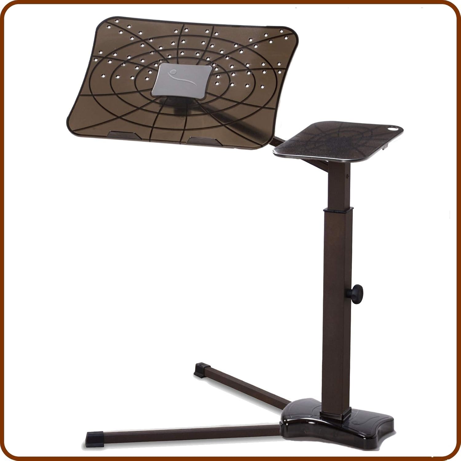 Lounge-Book Brown Porte-Ordinateur ergonomique et réglable conçu pour ...