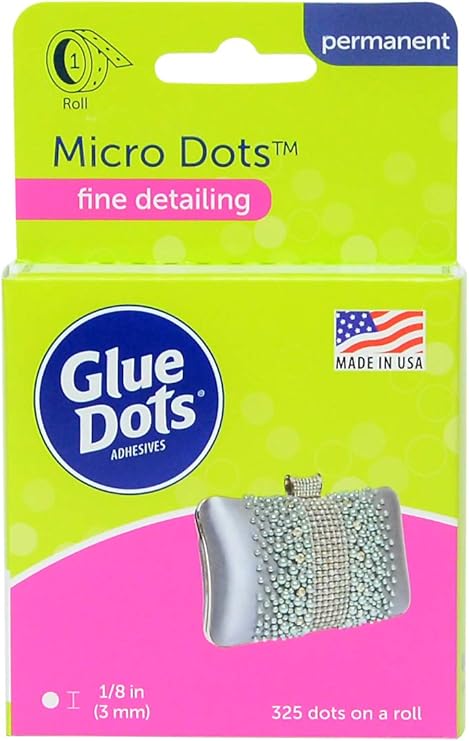 Glue Dots Clear Dot Roll Set, Multi-Colour, 3 mm: Amazon.co.uk: Kitchen ...