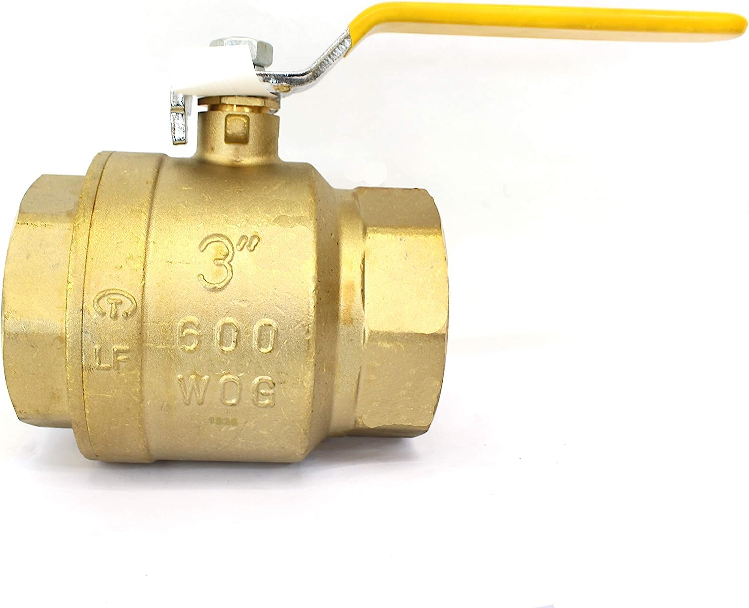 3" Brass Ball Valve Female Threaded IPS Full Port Irrigation Water ...