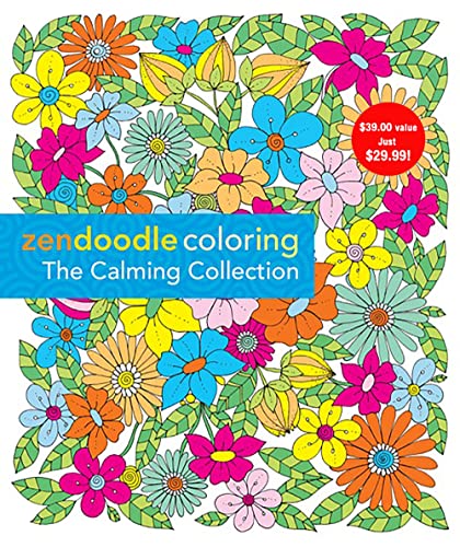 Amazon.com: Zendoodle Calming Collection Box Set: Enchanting Gardens ...