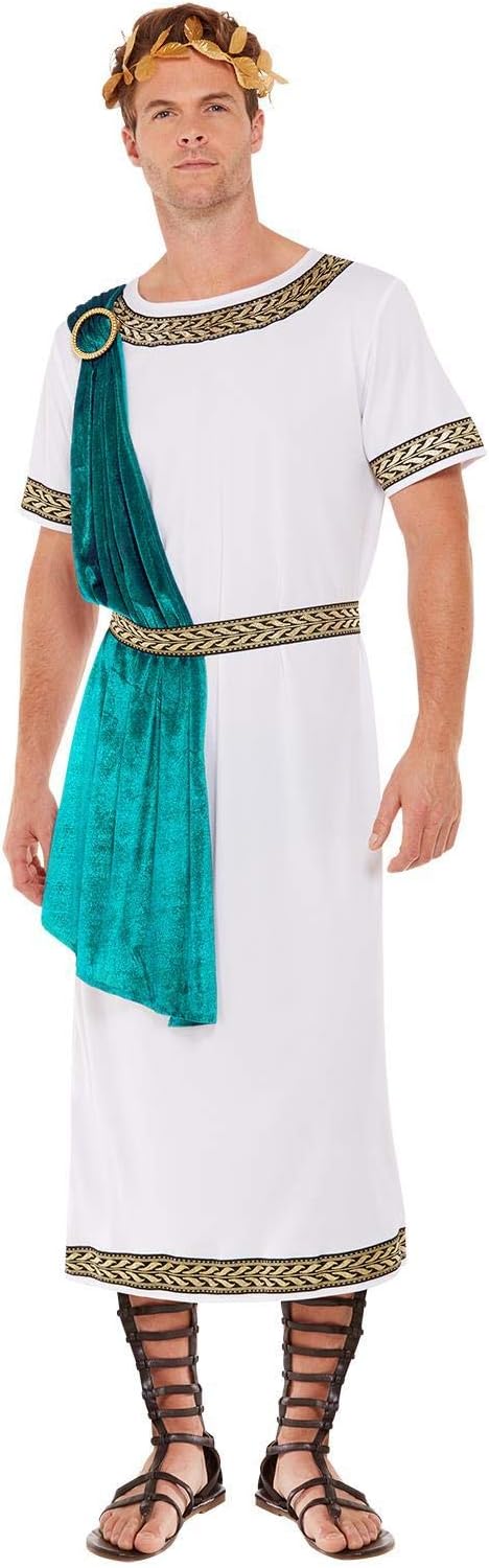 Smiffys Deluxe Roman Empire Emperor Toga Costume – BigaMart