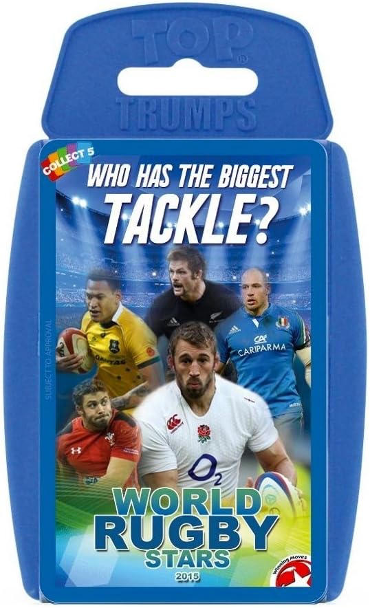 World Rugby Stars Top Trumps Card Game: Amazon.co.uk: Toys & Games