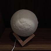 Luminaria 3D Lua Cheia Touch RGB Abajur Decoracao LED USB | Amazon.com.br