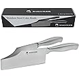 Amazon.com: Bakedger Cake knife slicer and cutter server stainless ...