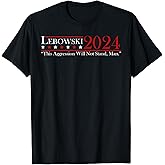 Amazon.com: Funny Name Lebowski Political Election Vote 2024 Men Women ...