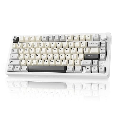 ATTACK SHARK X86 Wireless Gaming Keyboard 75%,Aluminum Mechanical ...