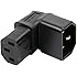 Anschluss gewinkelt IEC 320 C14 auf C13 Power Stecker: Amazon.de ...