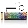 ATTACK SHARK X68 HE 60% Wired Gaming Keyboard Rapid Trigger,Actuation ...