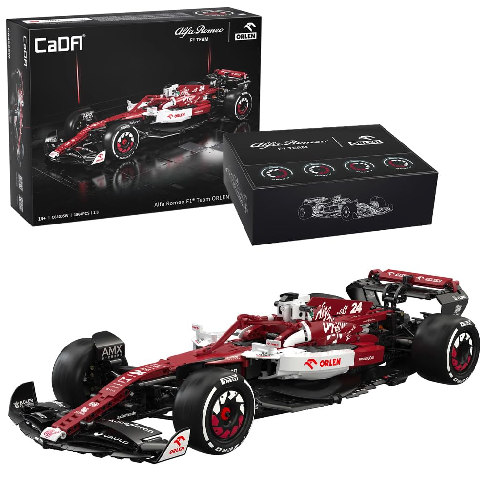 Mua CaDA Officially Licensed Alfa Romeo F1 Team C42 1:8 Scale Car with ...