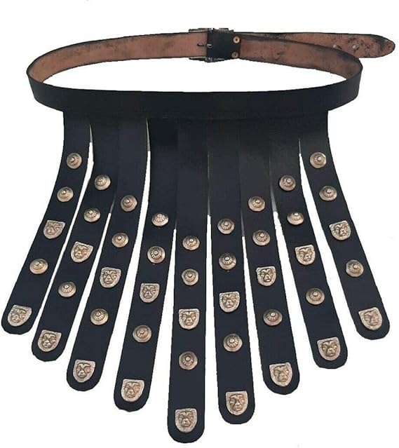 Cinturón griego romano medieval LARP cinturones de cuero armadura ...