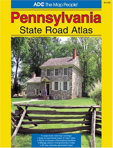 Pennsylvania State Road Atlas: 9780875303710: Amazon.com: Books