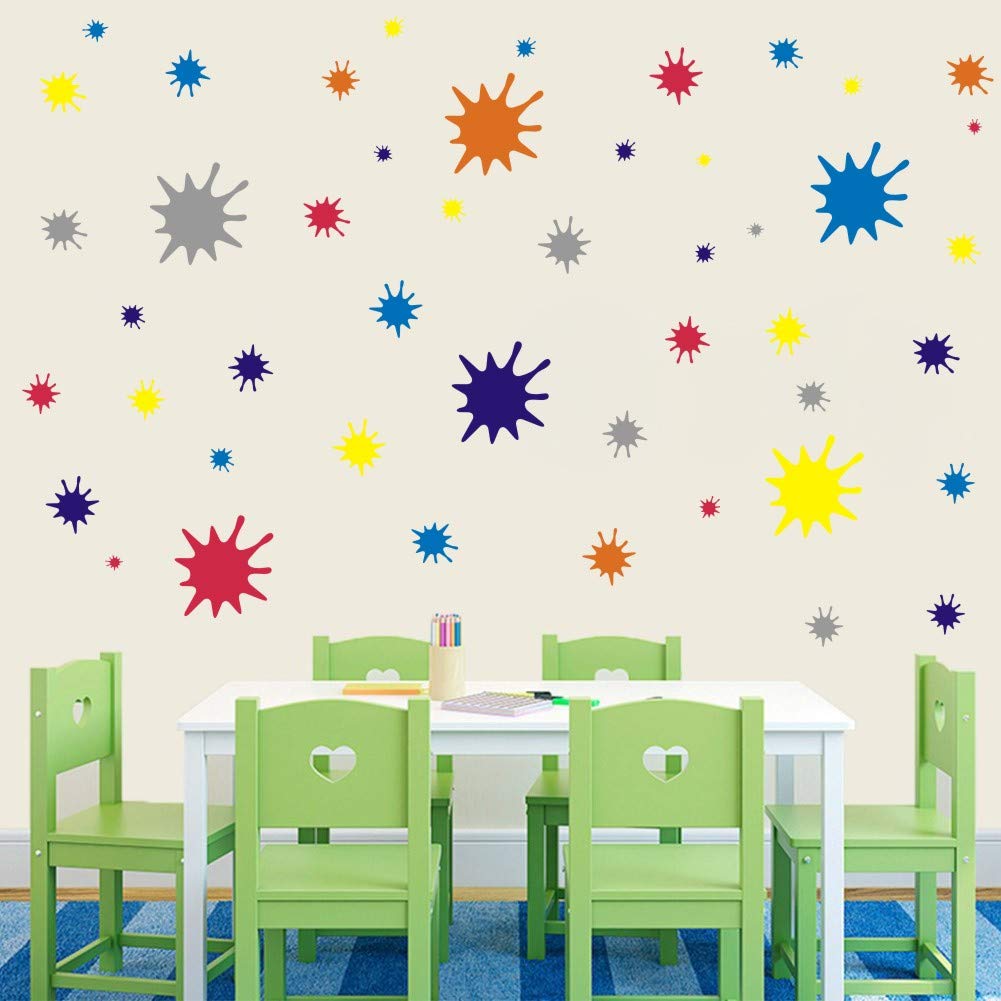 20 Top paint splatter wall decals You Can Save It Without A Penny ...