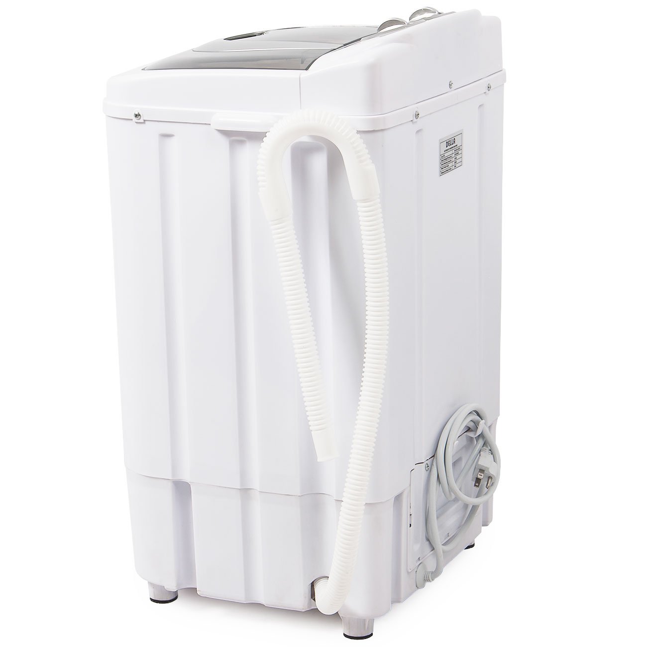 DELLA Mini Portable Washing Machine Spin and Wash 8.8 Lbs Capacity ...
