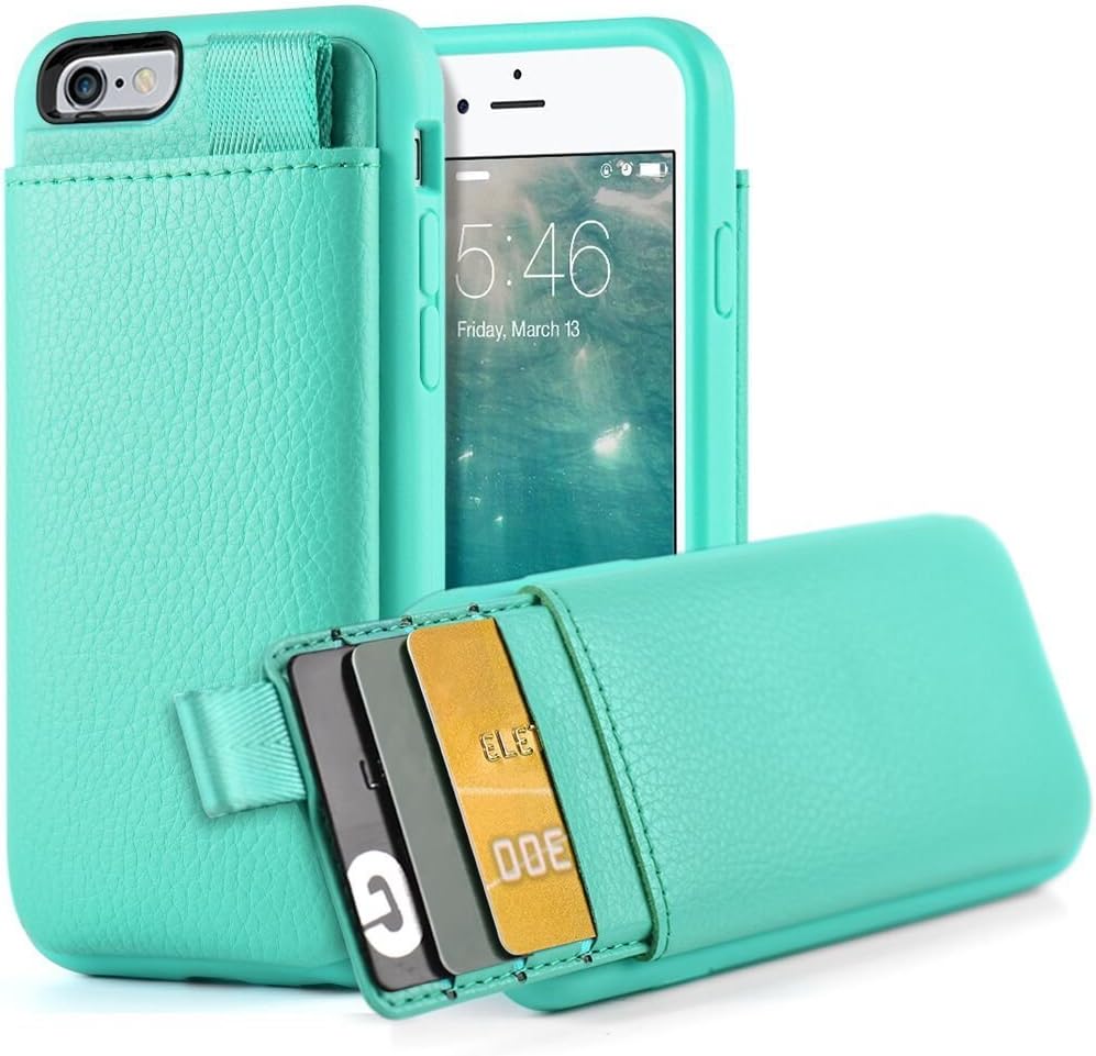iPhone 6 plus/ 6s plus Wallet Case, Leather Case: Amazon.co.uk: Electronics