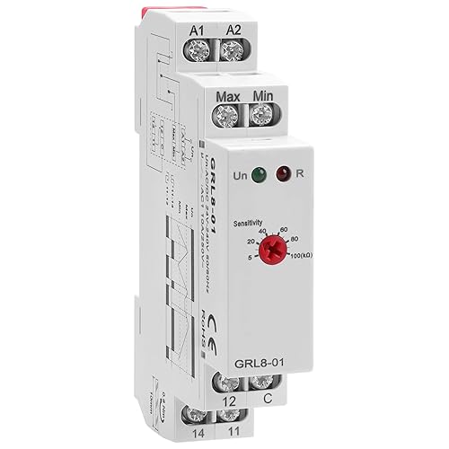 Water Level Sensor Control Relay 10A GRL8-01 AC/DC 24V-240V Liquid ...