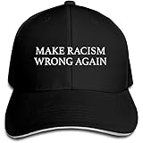 Make Racism Wrong Again Baseball Cap Red Hat at Amazon Men’s Clothing store