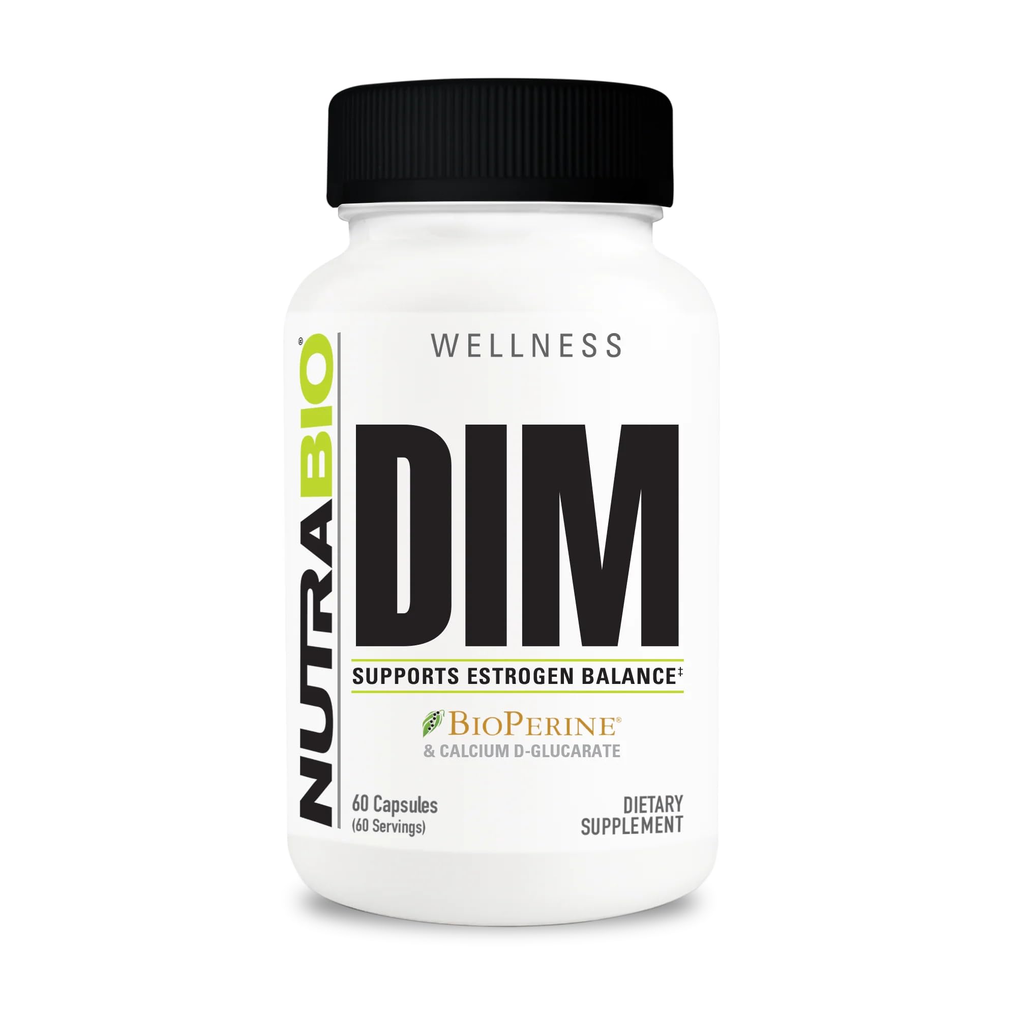 Mua NutraBio DIM Supplement, Supports Estrogen Balance, 100mg - 60 ...