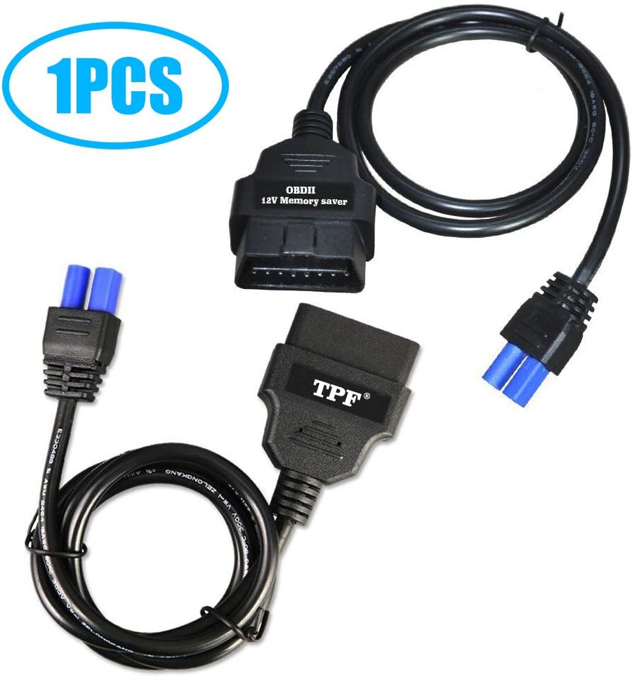 Memory Saver Connector 12V OBD II to EC5 Socket ECU Emergency Power ...