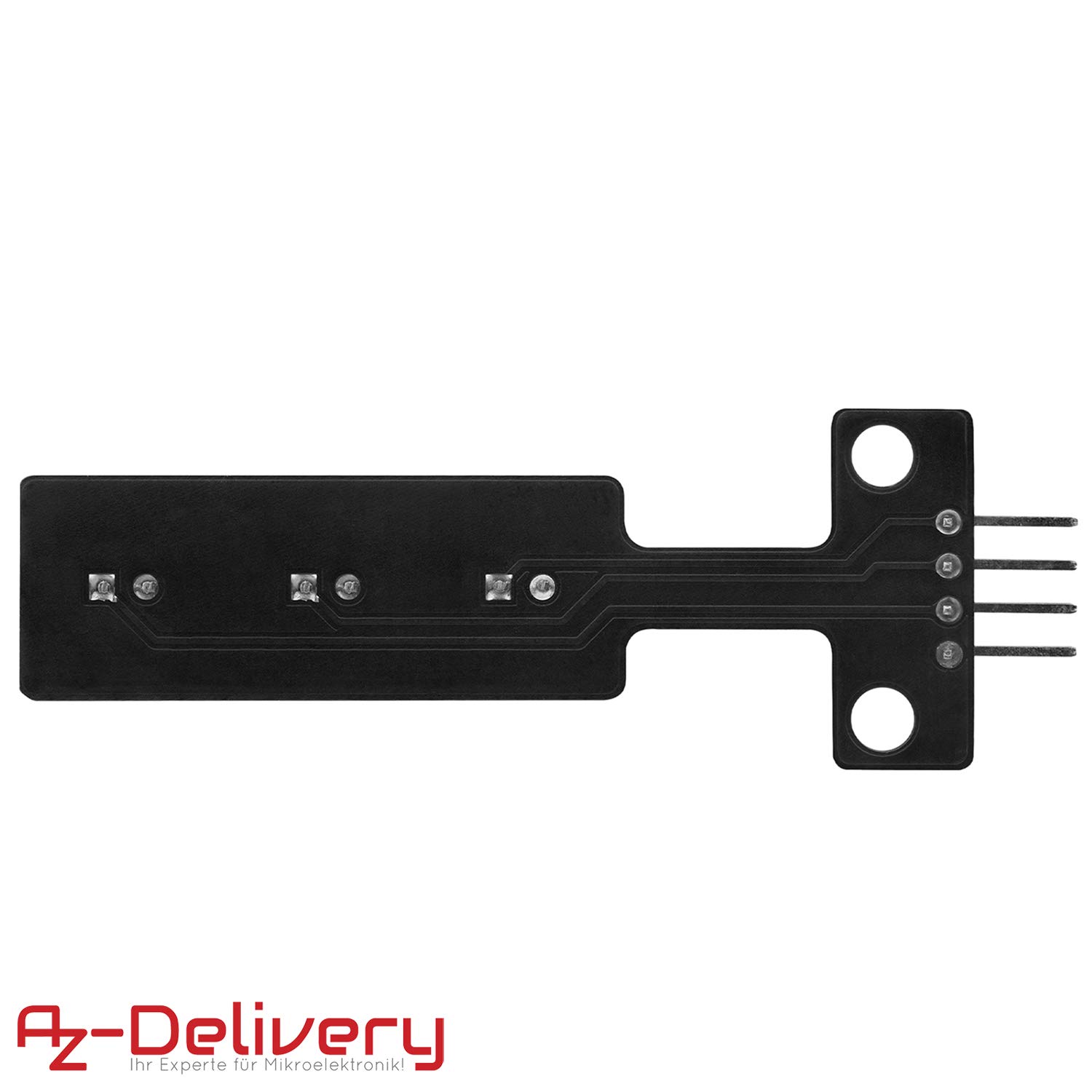 AZDelivery DIY Mini Traffic Light LED Display Board Module 3.3-5V 8mm Common Cathode Interface ...