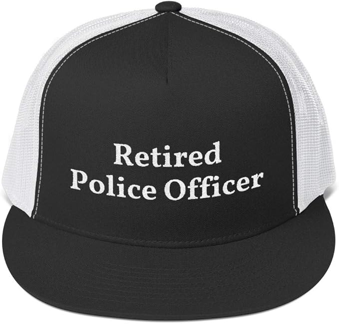 Styledjustforyou Retired Police Officer Husband Gift 5 - Five Panel ...
