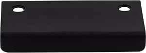 Top Knobs TK103BLK Additions Collection 3" Tab Pull, Flat Black - Cabinet And Furniture Pulls ...