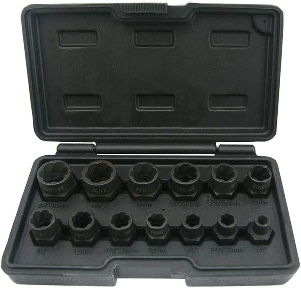 NORTOOLS 13 PCS High Bolt Nut Extractor Set: Amazon.co.uk: DIY & Tools