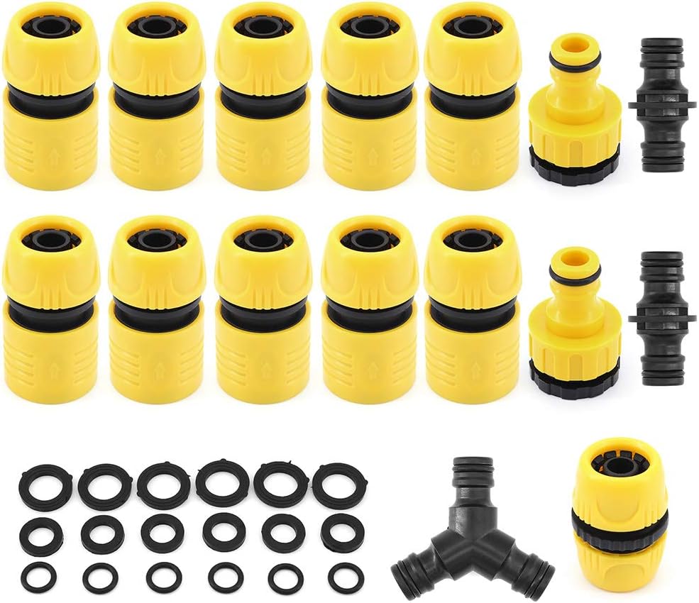 ShawFly Hose Connector Fitting Set Pack Plastic Garden Hose Tap ...