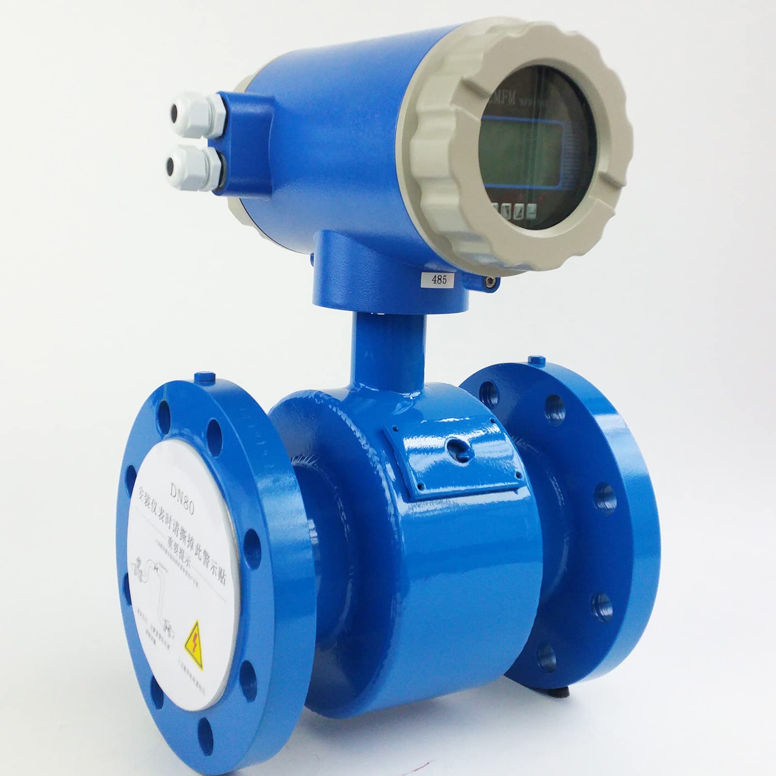 CIXIFM Magnetic Flow Meter DN100 4 Inch Water Flow Meter 24V PTFE ...