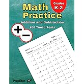 Humble Math - 100 Days of Timed Tests: Addition and Subtraction: Grades ...