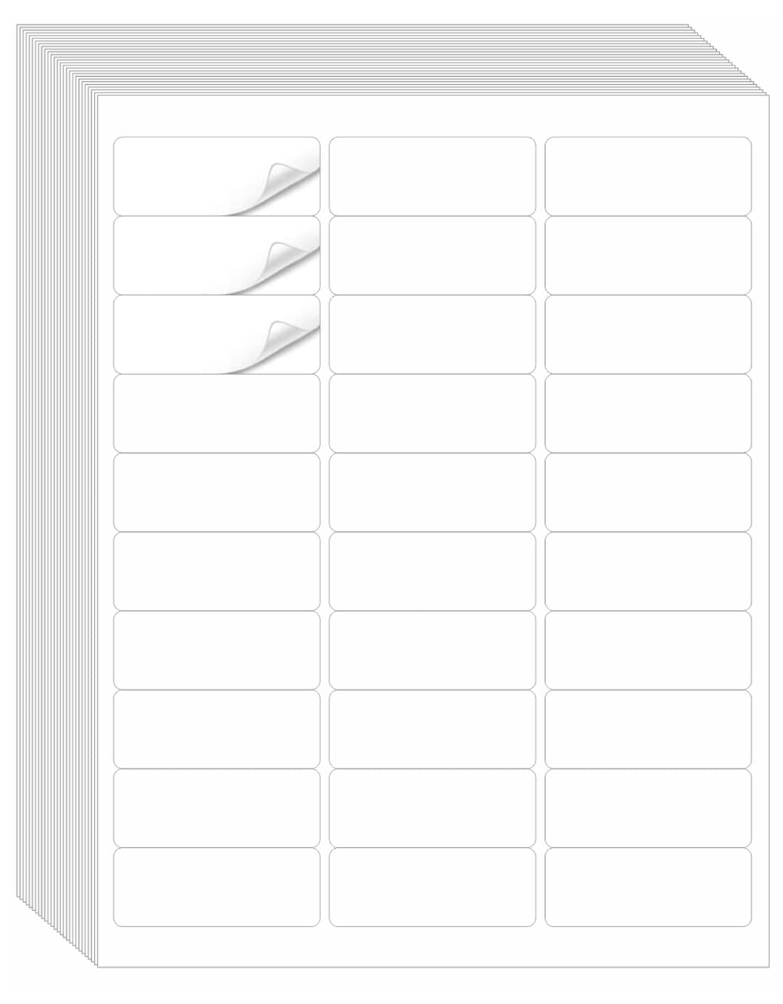 Mua Address Labels, JIQEZNL Premium 1" x 2-5/8" Mailing Labels for ...