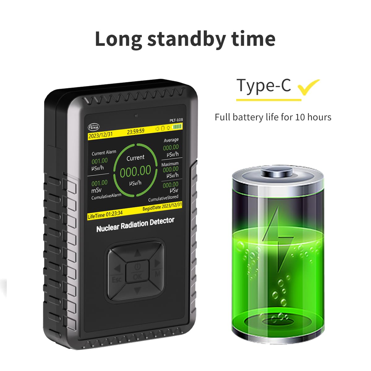 Mua XLA Alert Portable Geiger Counter Nuclear Radiation Detector ...
