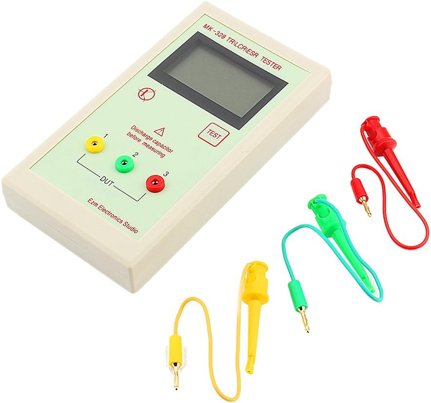 Capacitance & Resistance Meters Yosoo MK-328 Transistor Tester ...