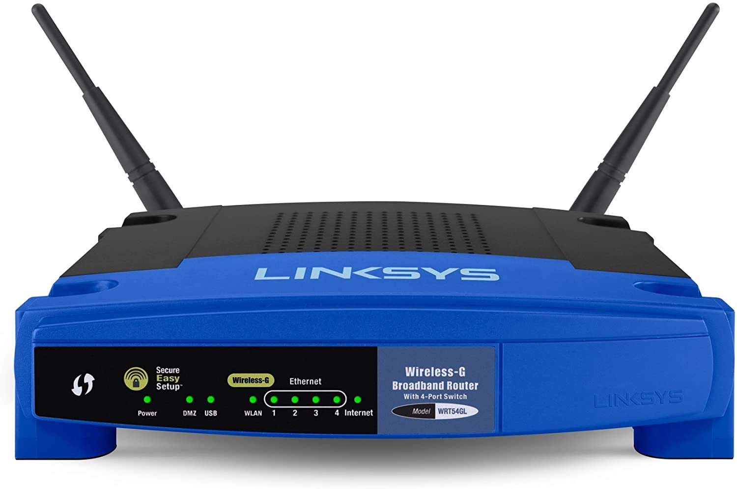 Linksys Open Source WiFi Wireless-G Broadband Router, Speeds up to (AC1200) 1.2Gbps - WRT54GL ...