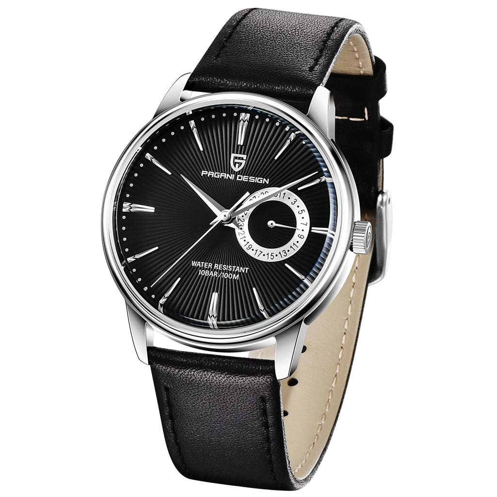 Pagani Design Men’s Watches Casual Leather Quartz Wrist Watch for Men ...