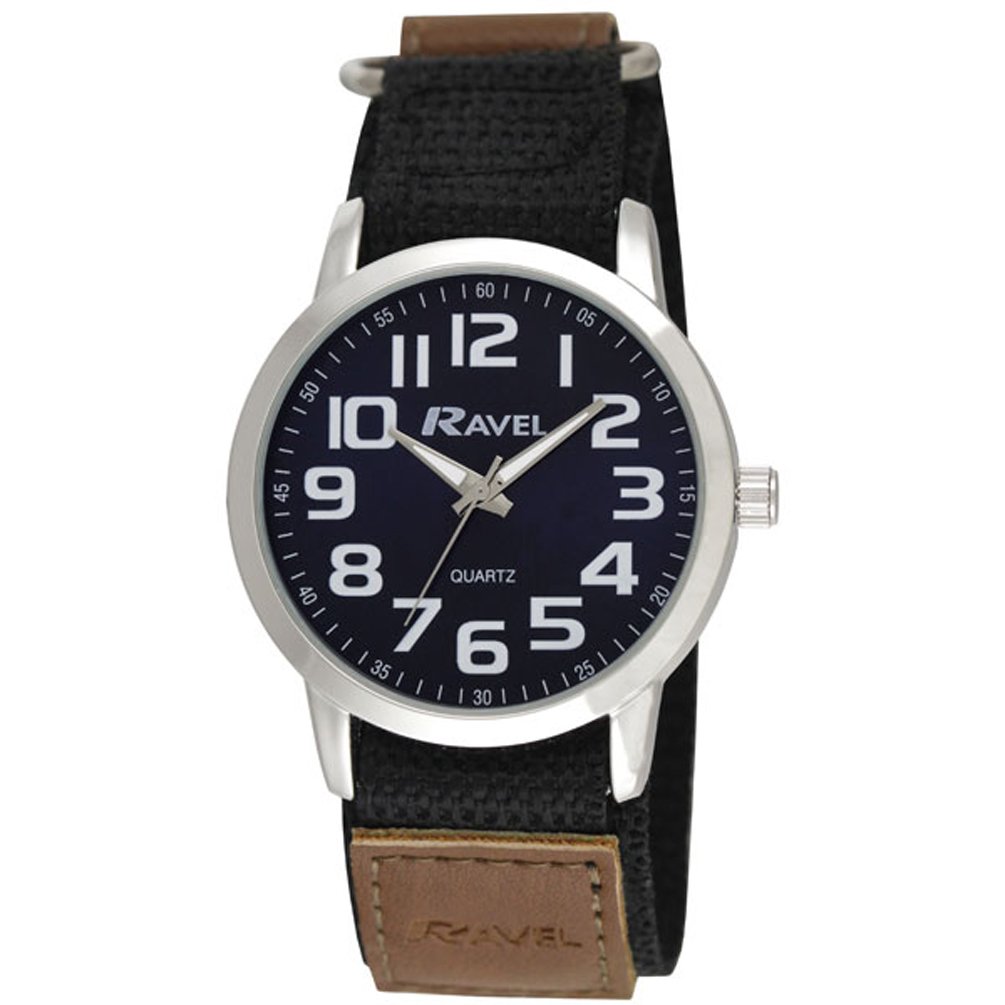 Ravel Men's Analogue Quartz Watch with Nylon Strap R1601.64.6: Amazon ...