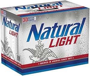 Natural Light, 30 pk, 12 oz Cans, 4.2% ABV: Amazon.com: Grocery ...